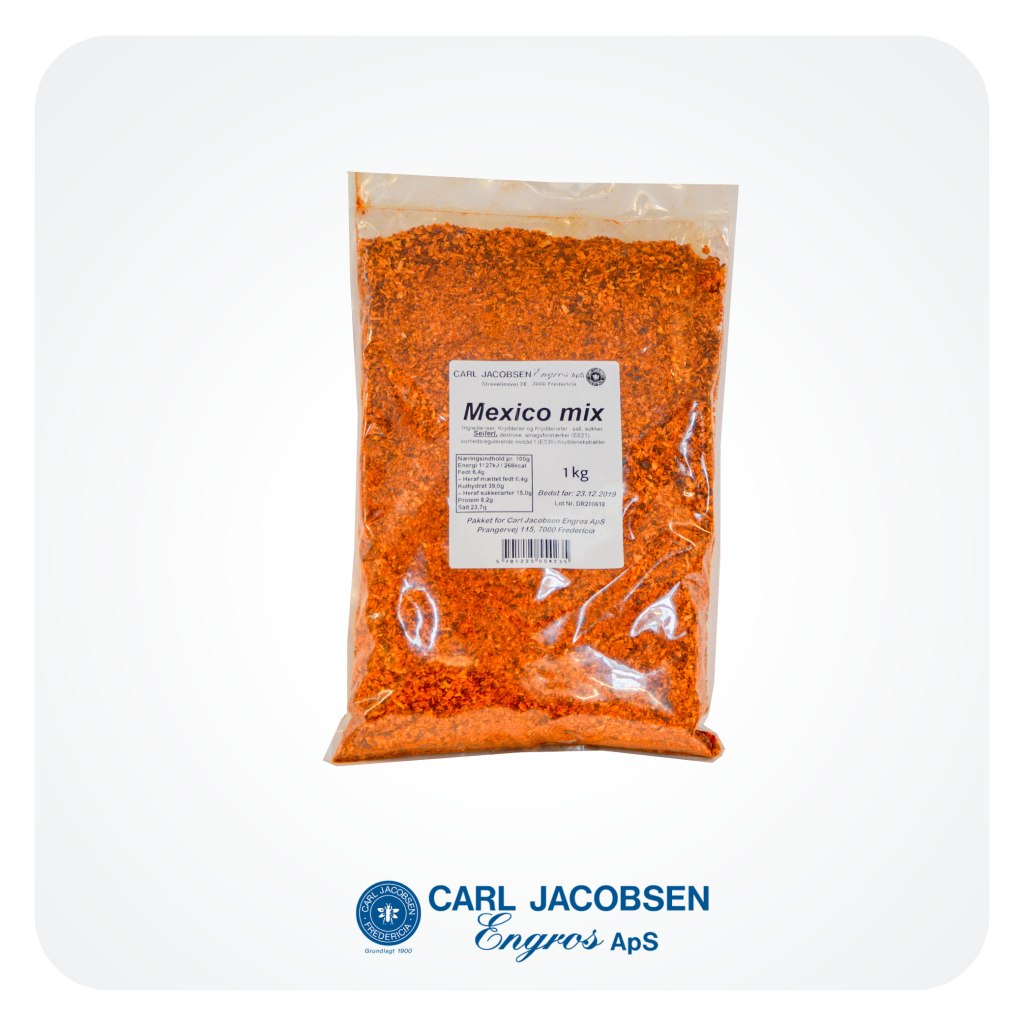 Mexico mix 1 kg - Carl Jacobsen Engros ApS